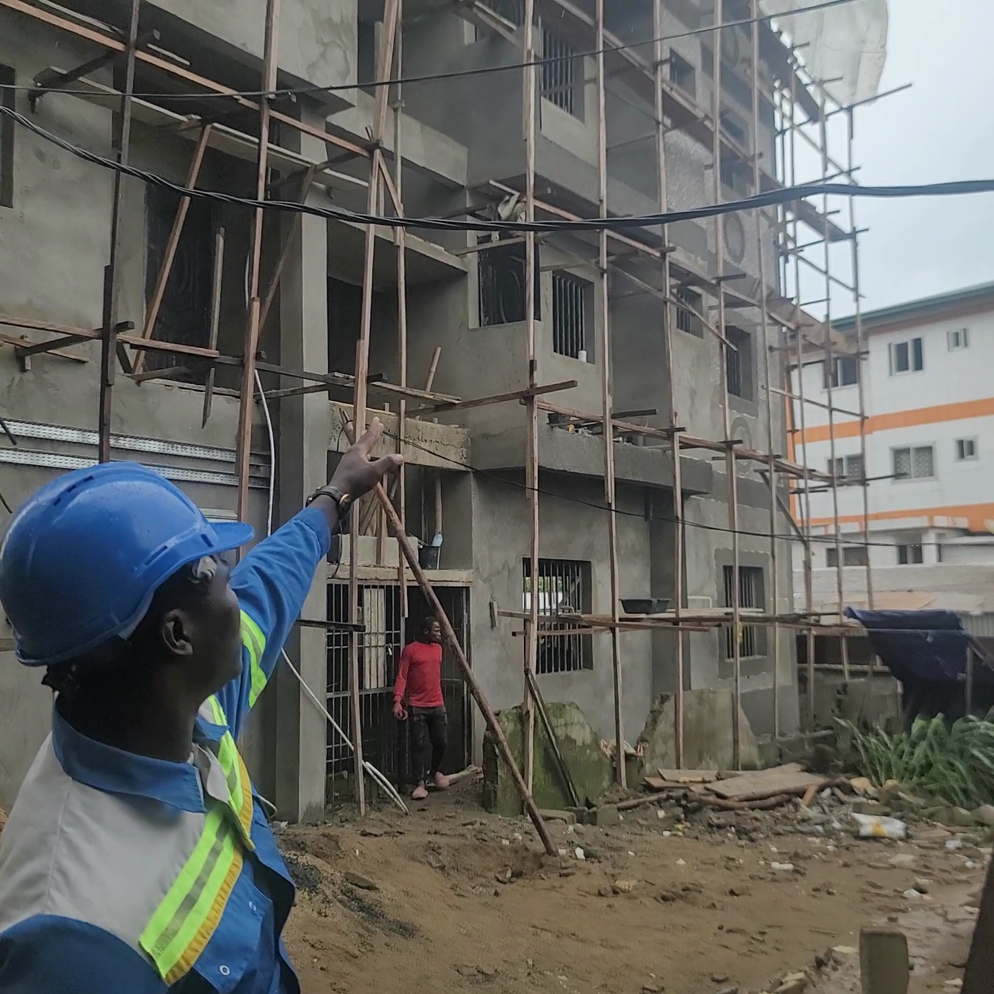 Completed construction project